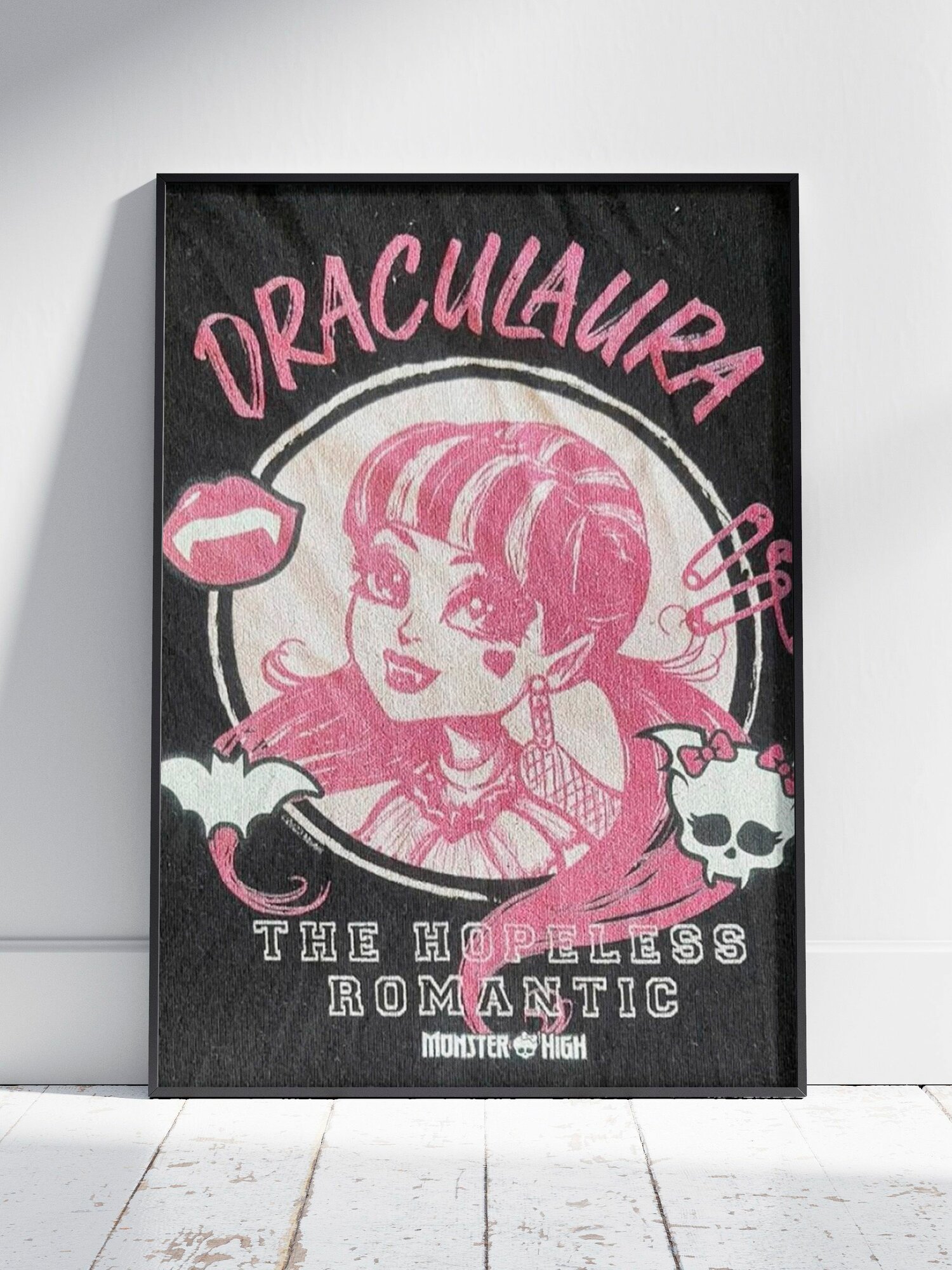 Плакат на стену для интерьера Monster High (Дракулаура 3) - Постер по куклам и моде формата A3 (30x42 см)