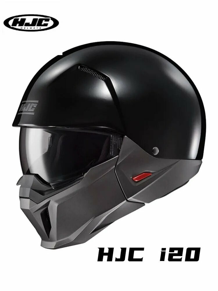 HJC Мотошлем, цвет: черный, размер: XL