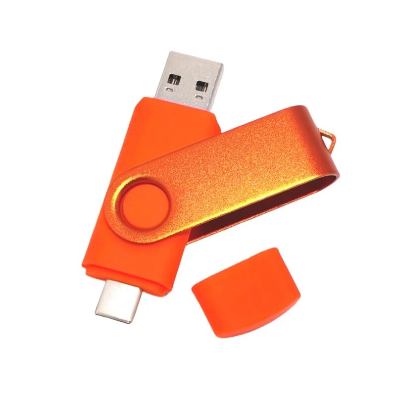 Флешка USB 2.0 64 ГБ 512М, Orange Color
