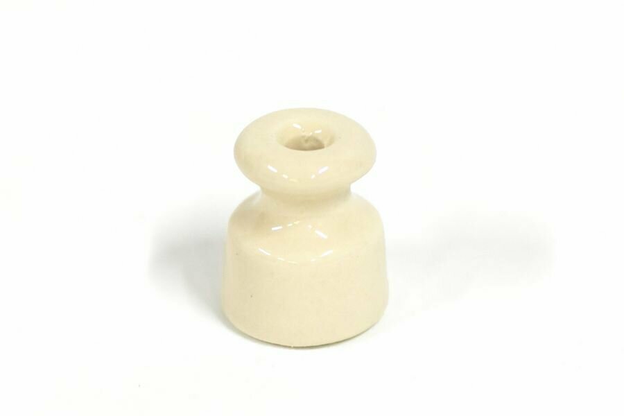 Interior Electric Ретро изоляторы керамические 100шт, слоновая кость