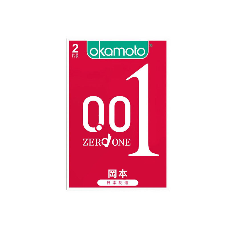 Презервативы Okamoto 001 2-пакет 3-пакет 5-пакет Полиуретан Ультратонкие Ультра-смазанные Взрослые секс-игрушки