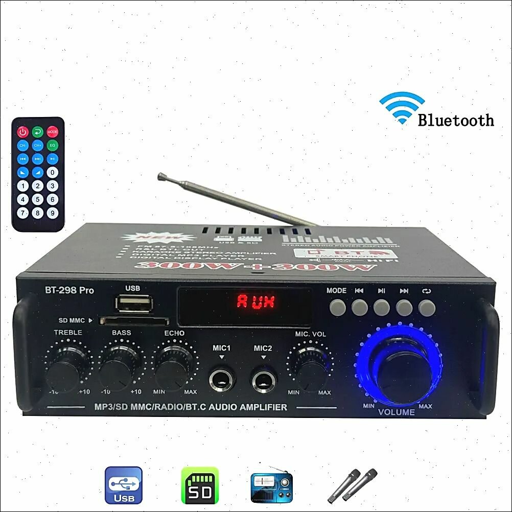 Многофункциональный Bluetooth-плеер BT-298PRO