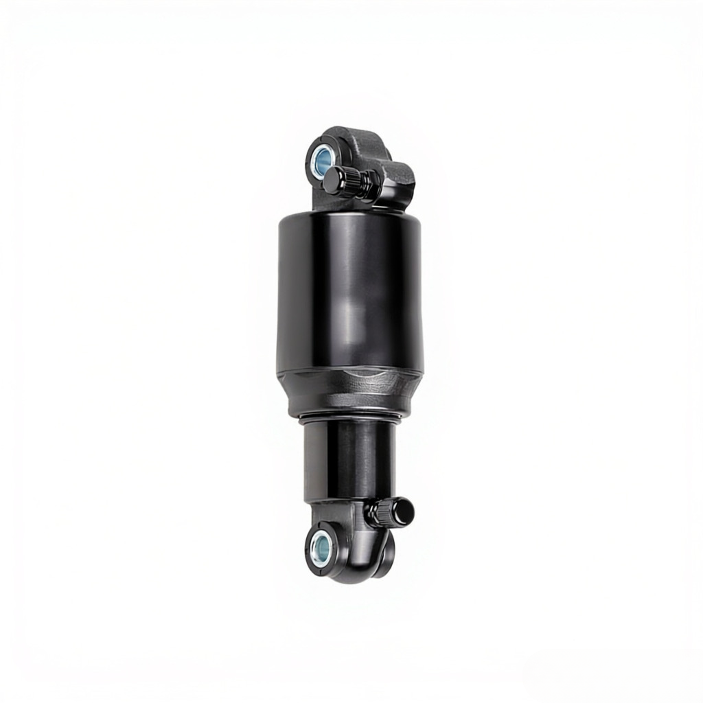 Амортизатор задний воздушный для велосипеда с регулировкой давления Воздушный амортизатор для горных велосипедов и складных велосипедов Материал алюминиевый сплав Цвет черный Длина 125 мм 150 мм 165 мм 190 мм Камера одинарная двойная В комплект входят 1