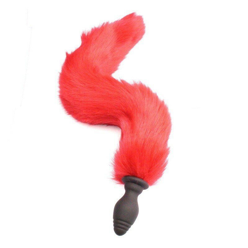 Оптовая вибрирующая анальная пробка SM с лисьим хвостом, эротическая анальная пробка для женщин, с дистанционным управлением, электрическая игрушка для пар