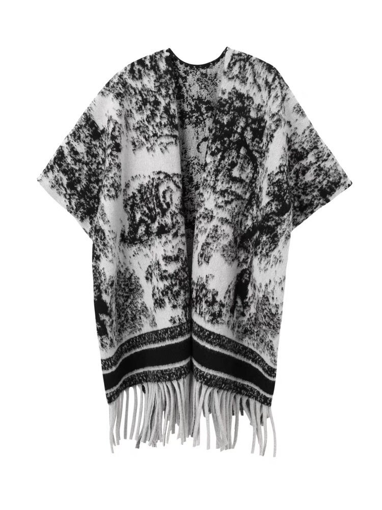 Винтажный новый тибетский плащ, шаль для путешествий в Лицзян, этнический утолщенный фото-накидка, теплая накидка на плечи