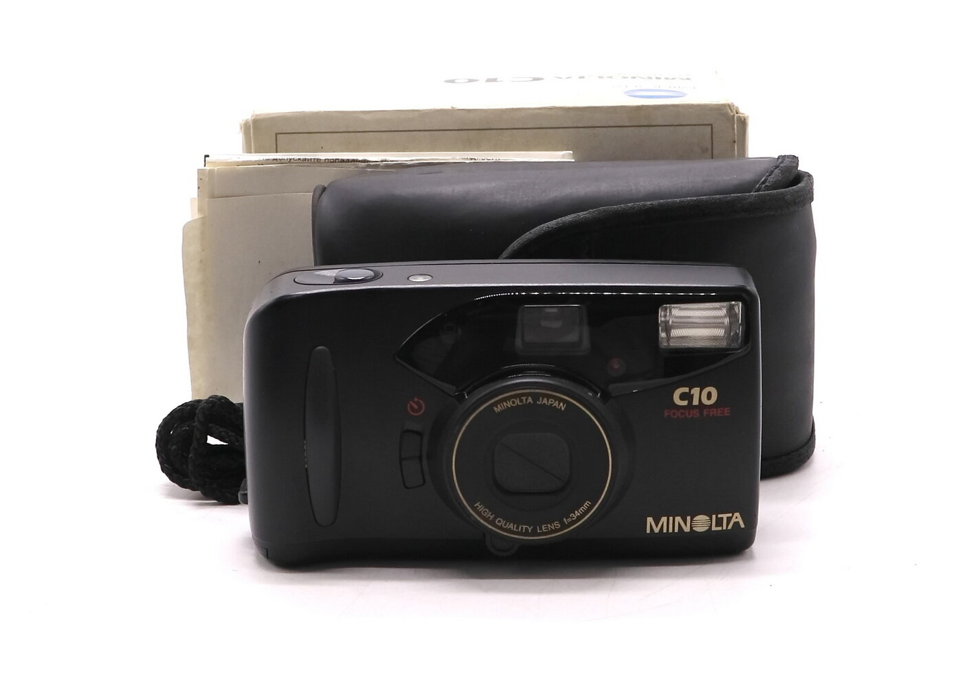 Аналоговая камера Minolta C10 в упаковке
