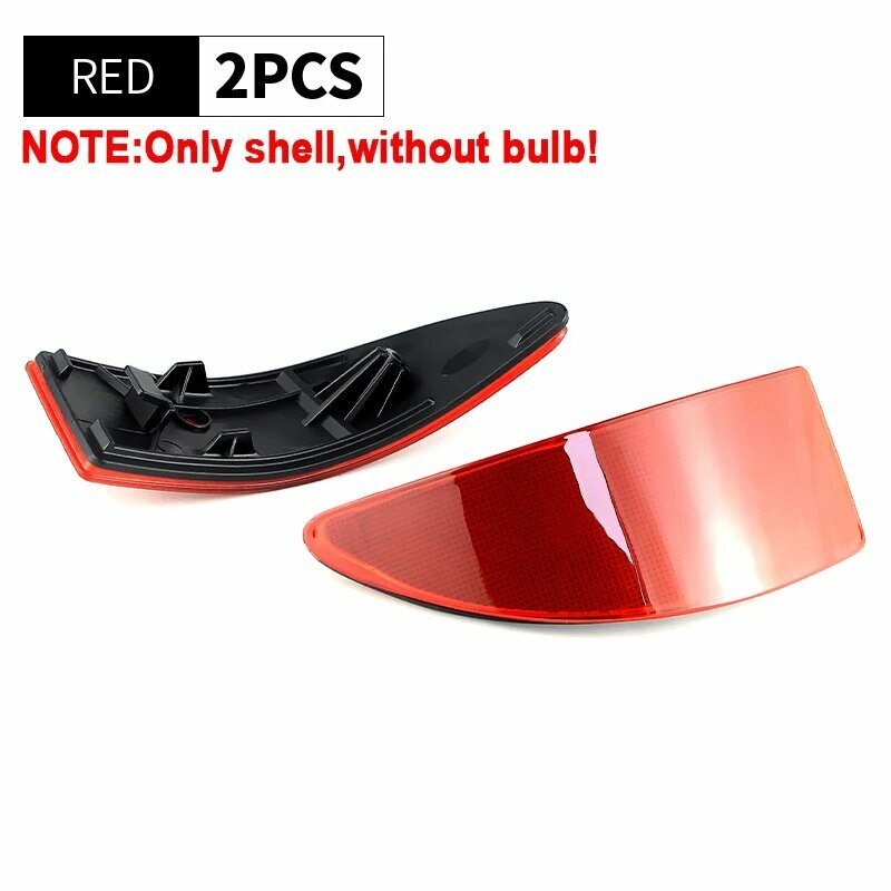 2 шт. отражатель бампера Red Lens No Light для Lexus IS 2005-2014