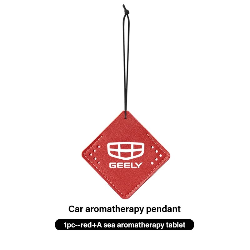 Автомобильный долговечный аромат для ароматерапии, кулон, украшение для Geely Atlas pro red-sea-1PCS