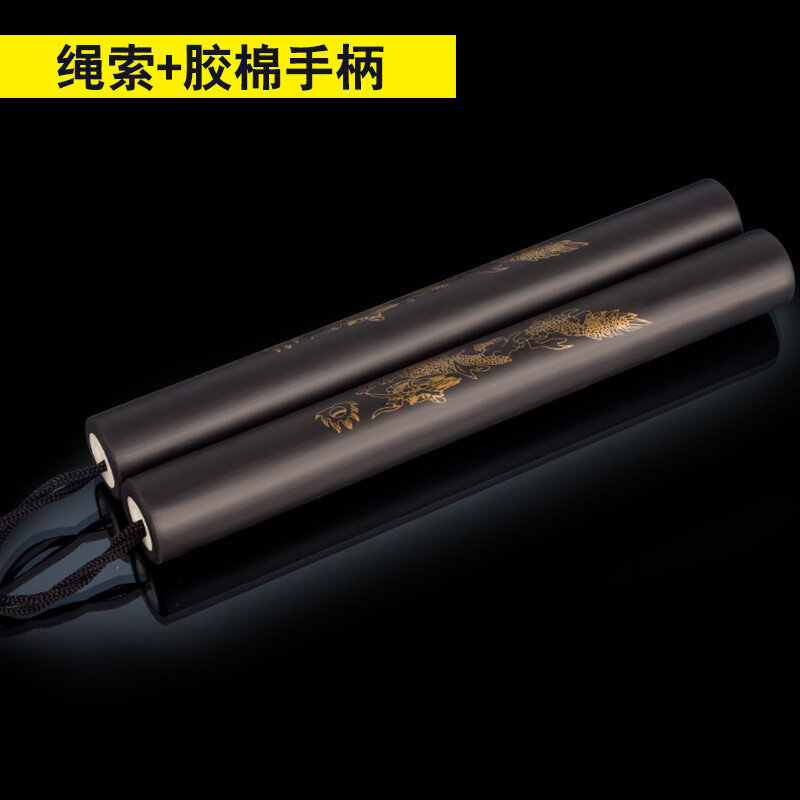 Губка Нунчаку Практичный Новичок Тхэквондо Нержавеющая Сталь Тренировочная Палка Двухсекционная Палка Детские Нунчаку Губчатая Доска