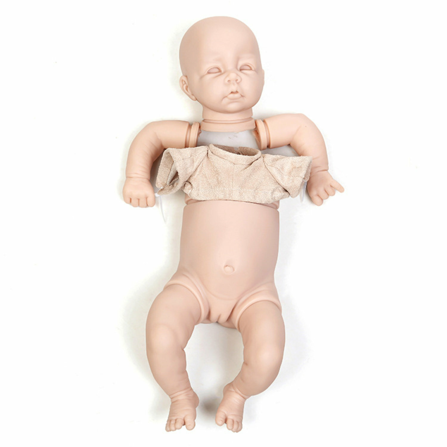 19-дюймовая DIY Reborn Baby Doll Силиконовая модель (()