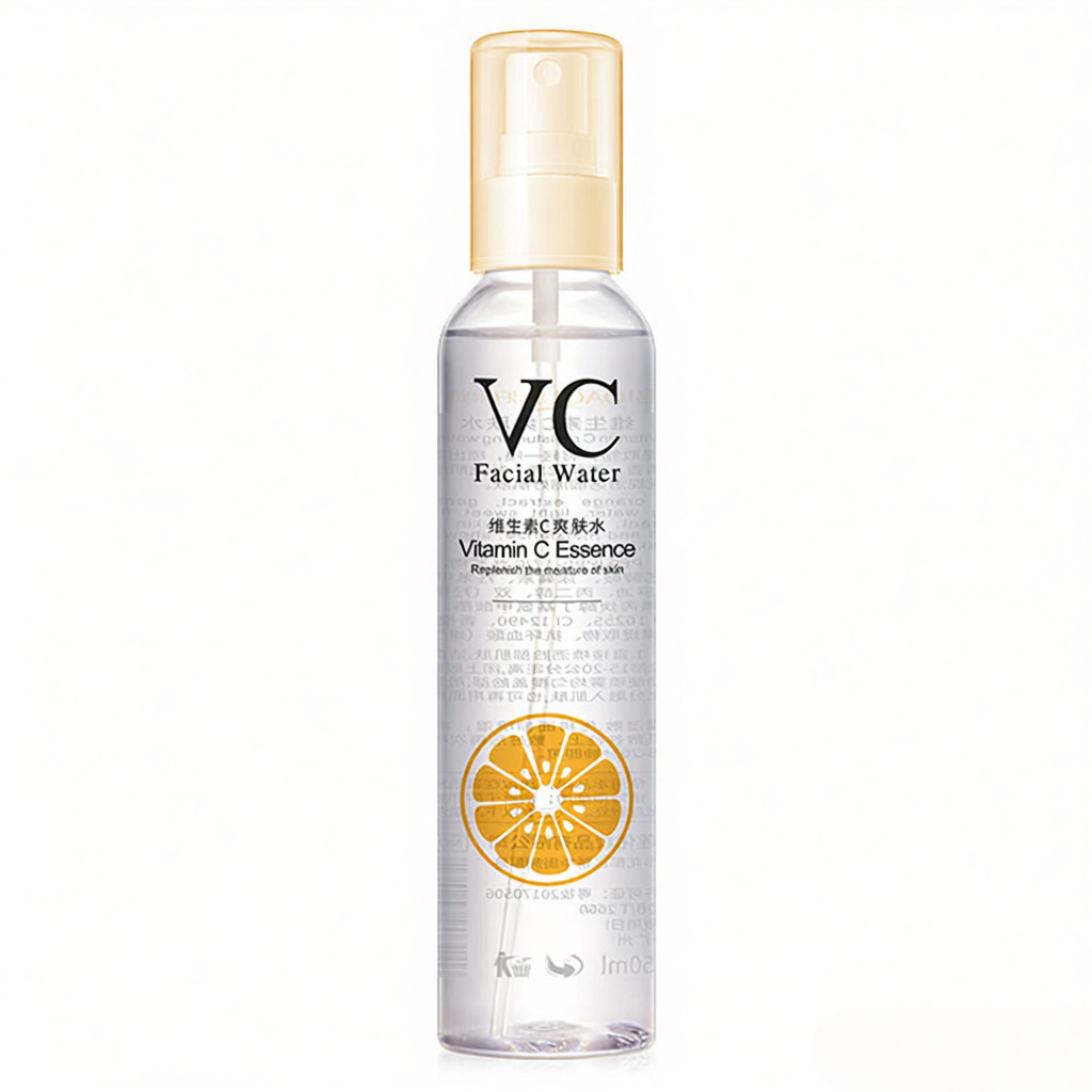 150ml Витamin C Essence VC Facial Water Portable Mist Spray, Объем 150ml, Вес упаковки 226g/7.97ounces, Размер упаковки 200*80*80mm/7.87*3.15*3.15in, 1 шт.
