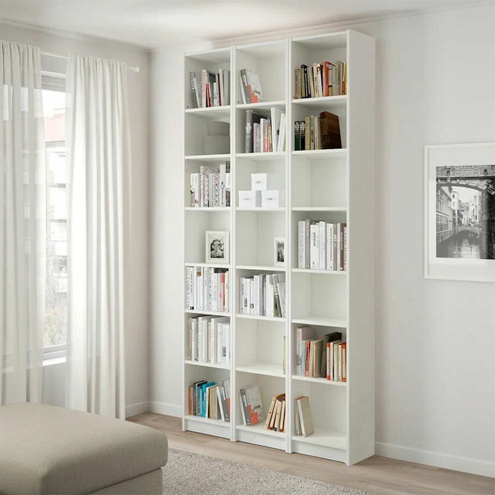 Фиеста К Стеллаж Билли 05 FS белый дизайн IKEA