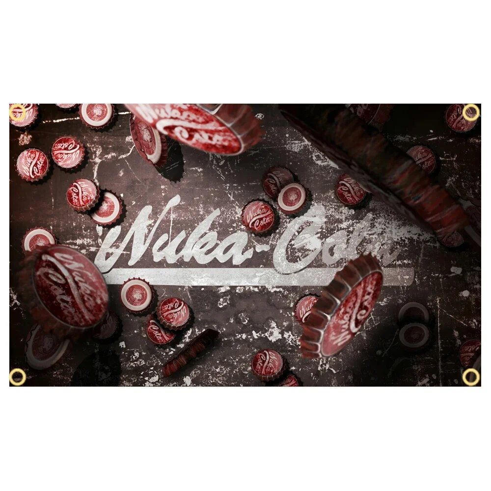 Флаг Vault-Tec Легион Цезаря Бордовый, 24x36in(60x90cm), 04JDQ305