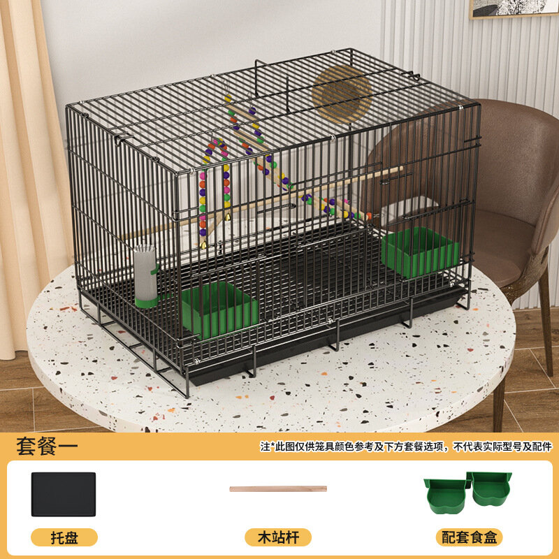 Новая клетка для птиц, новая экологическая клетка для попугаев, многослойная, двухслойная, большая клетка для тигрового кожи, клетка для кореллы, роскошная вилла для пиона