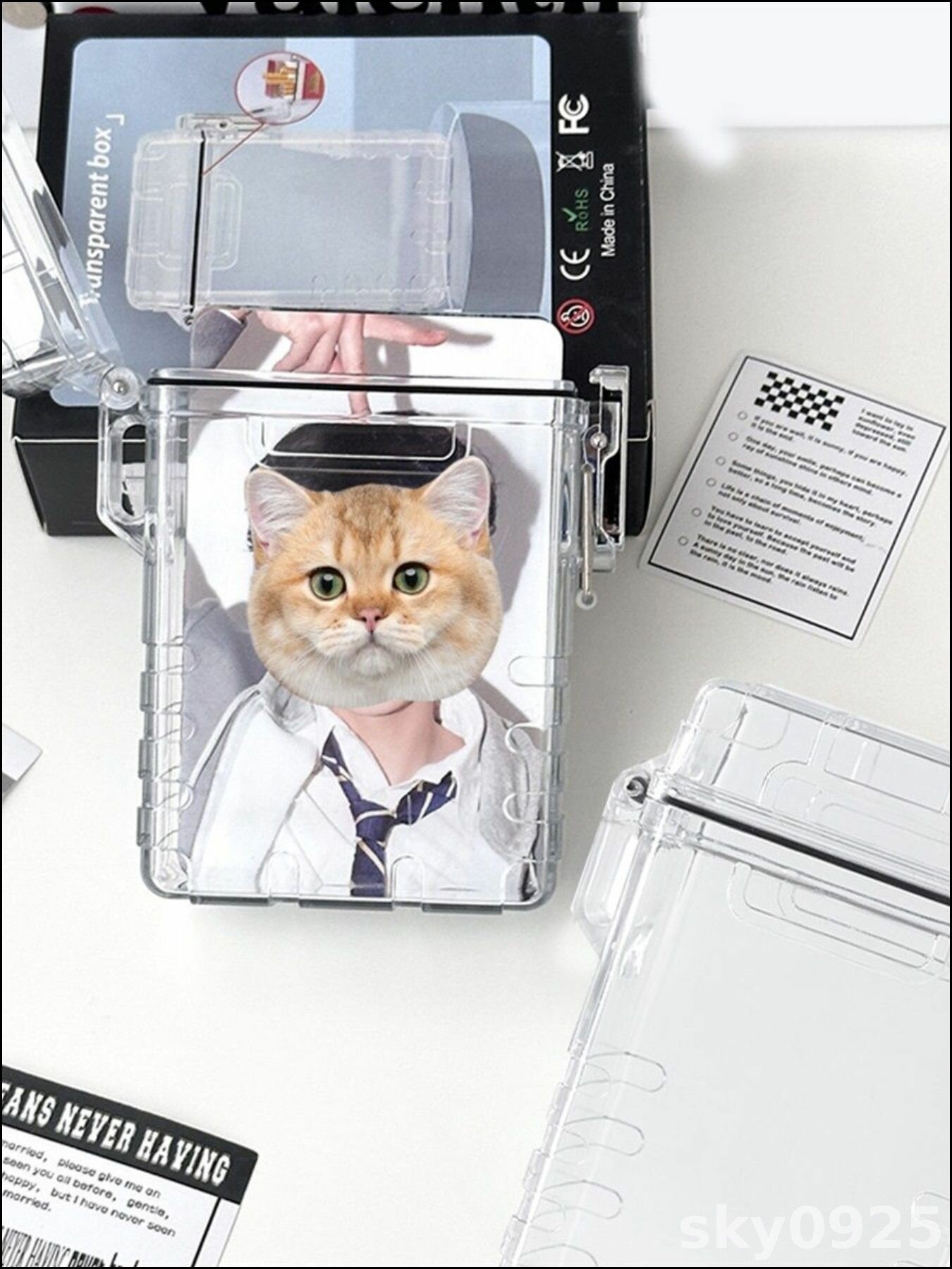 Биндер органайзер для k-pop карт карточек