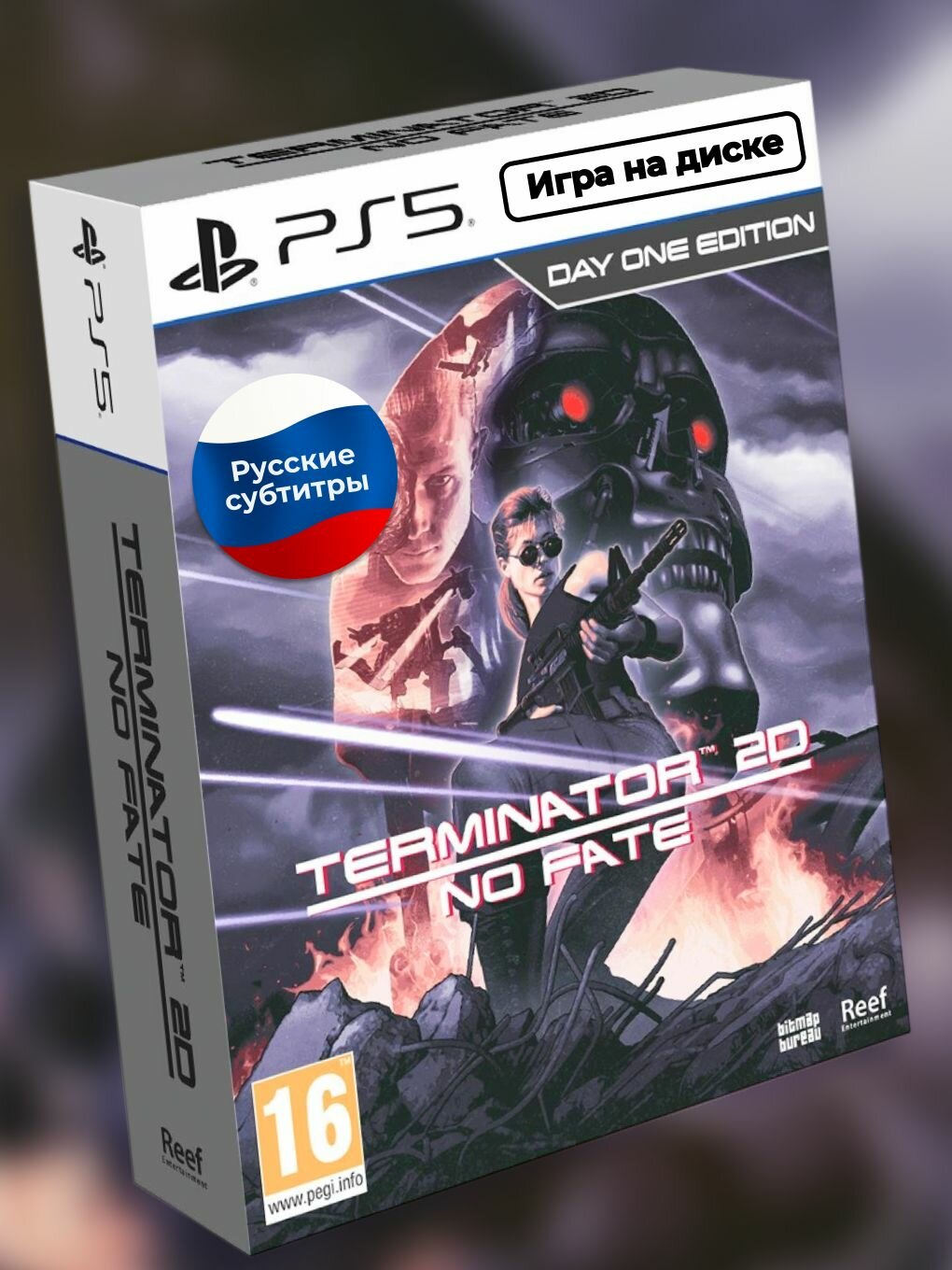 Видеоигра Terminator 2D NO FATE Day One Edition для PS5 диск