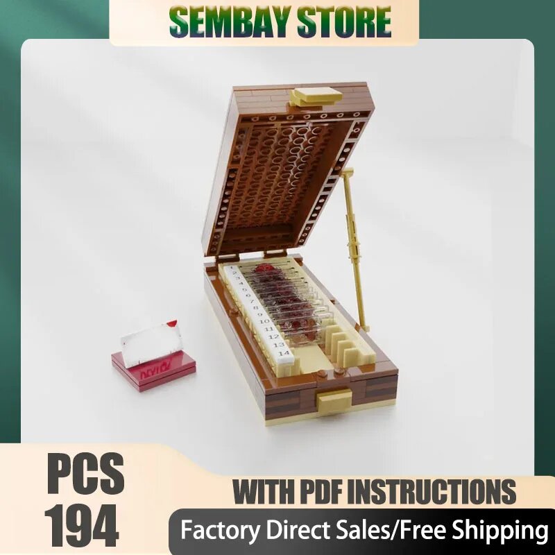 Модульные конструкторы MOC Dexter Morgan's Trophies Box