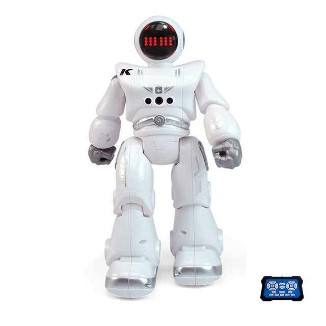 Робот игрушки обнаружение жестов робот с дистанционным управлением робот интерактивный ходящий танец танец робот игрушки танец робот для детей RC робот (белый)