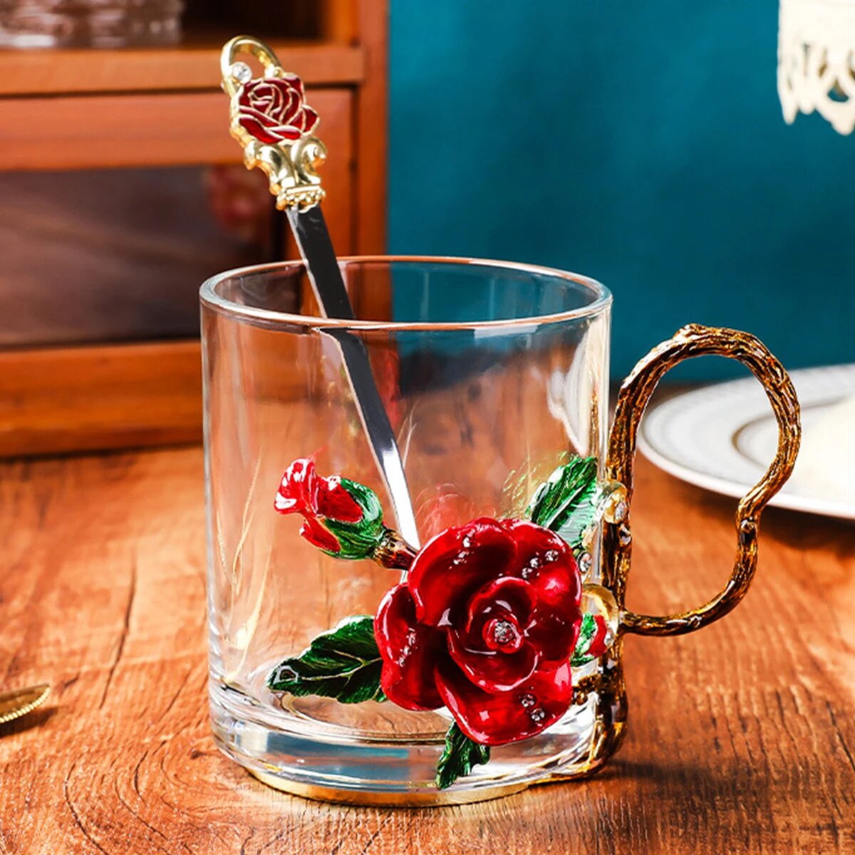 Стакан YECSCO из стекла с ручкой G