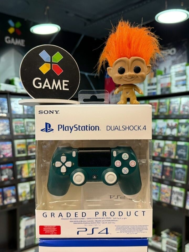 Игровой контроллер Dualshock 4 v.2 Альпийский Зеленый (Graded) (Оригинал)