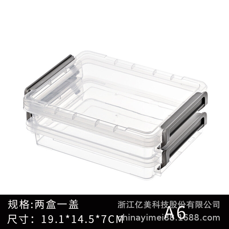 Прозрачная коробка для хранения, настольная коробка для мелких закусок, игрушек, пластиковая аптечка с крышкой, мини-коробка для хранения