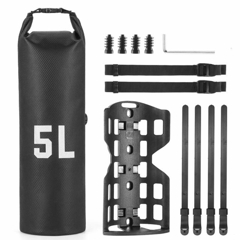 Чехол для вилки велосипеда 5 л, водонепроницаемый, Клетчатый стиль