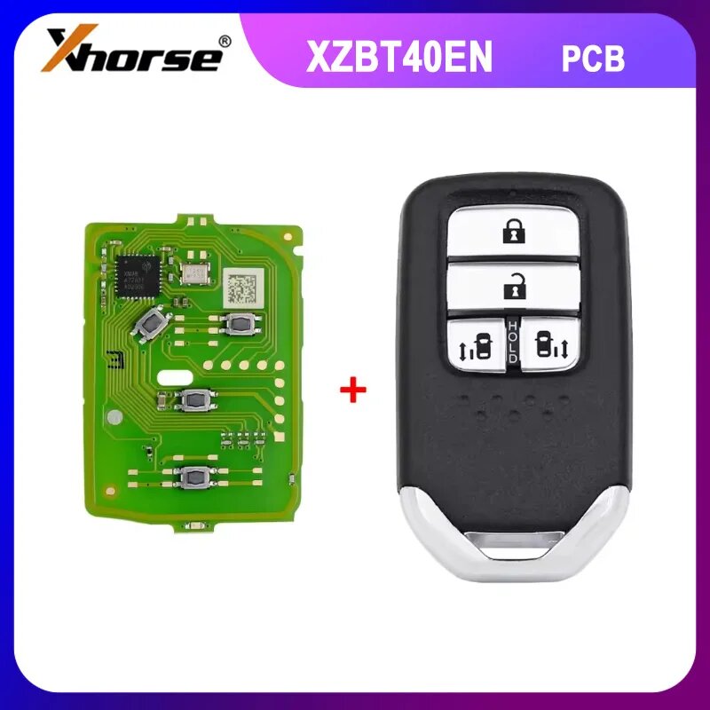 XHORSE XZBT40EN Пульт Honda Civic 2016-2019, Цвет: XZBT40EN With BTN 2