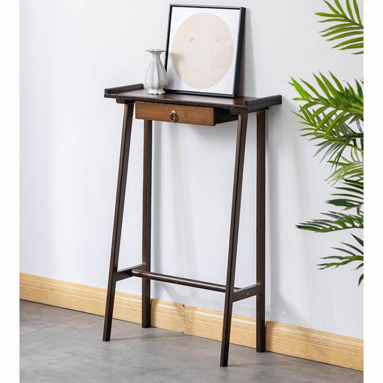 Столики консоли с ящиком, деревянный