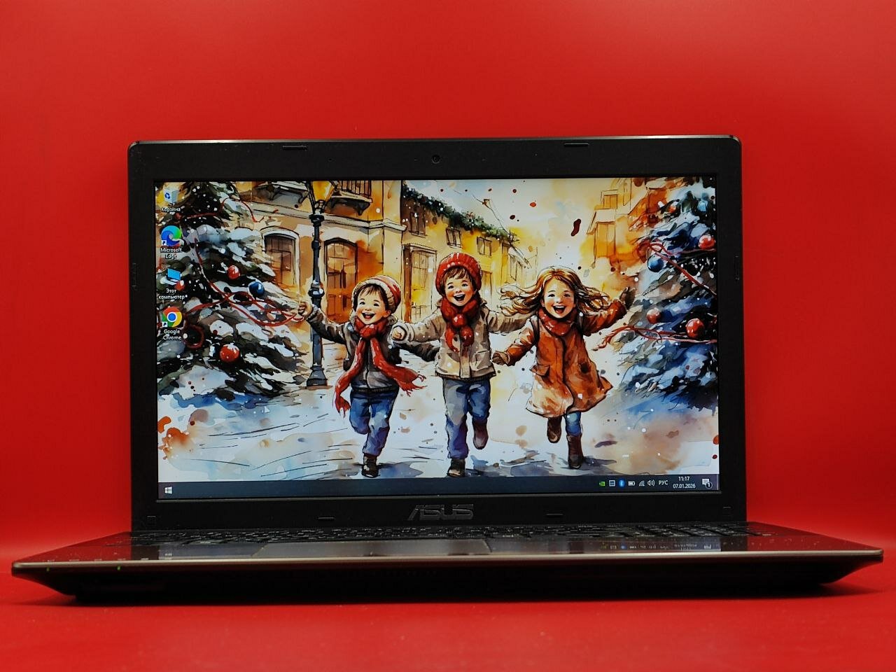 Игровой ноутбук Asus K55VD, i5, SSD 128ГБ, Windows 10, 15,6", 8ГБ