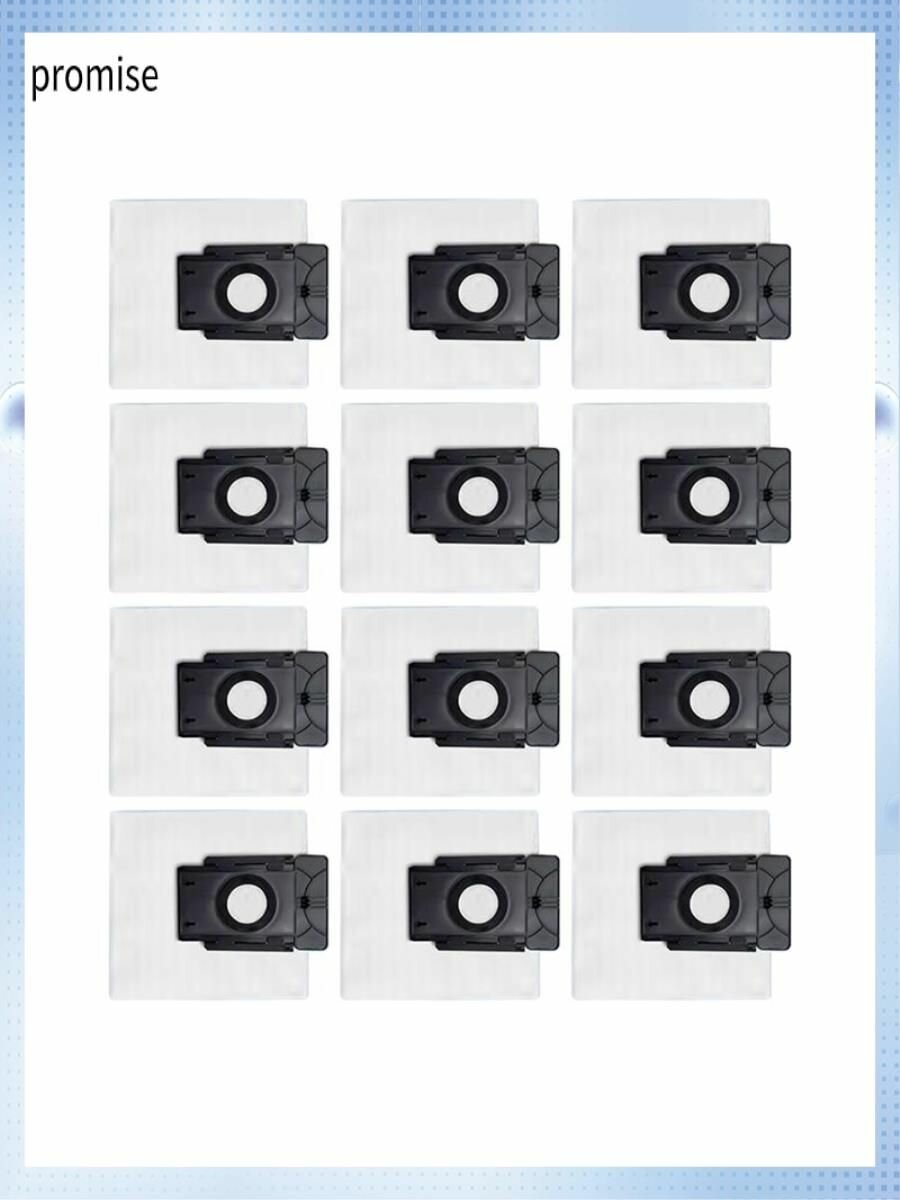 12 Шт. Мешков Для Пыли Пылесосов 360 S8 Plus/ICLEBO G5 MAX/ SWEEVA 6500/Verefa L11 Pro/ Choice R2/R2S Plus