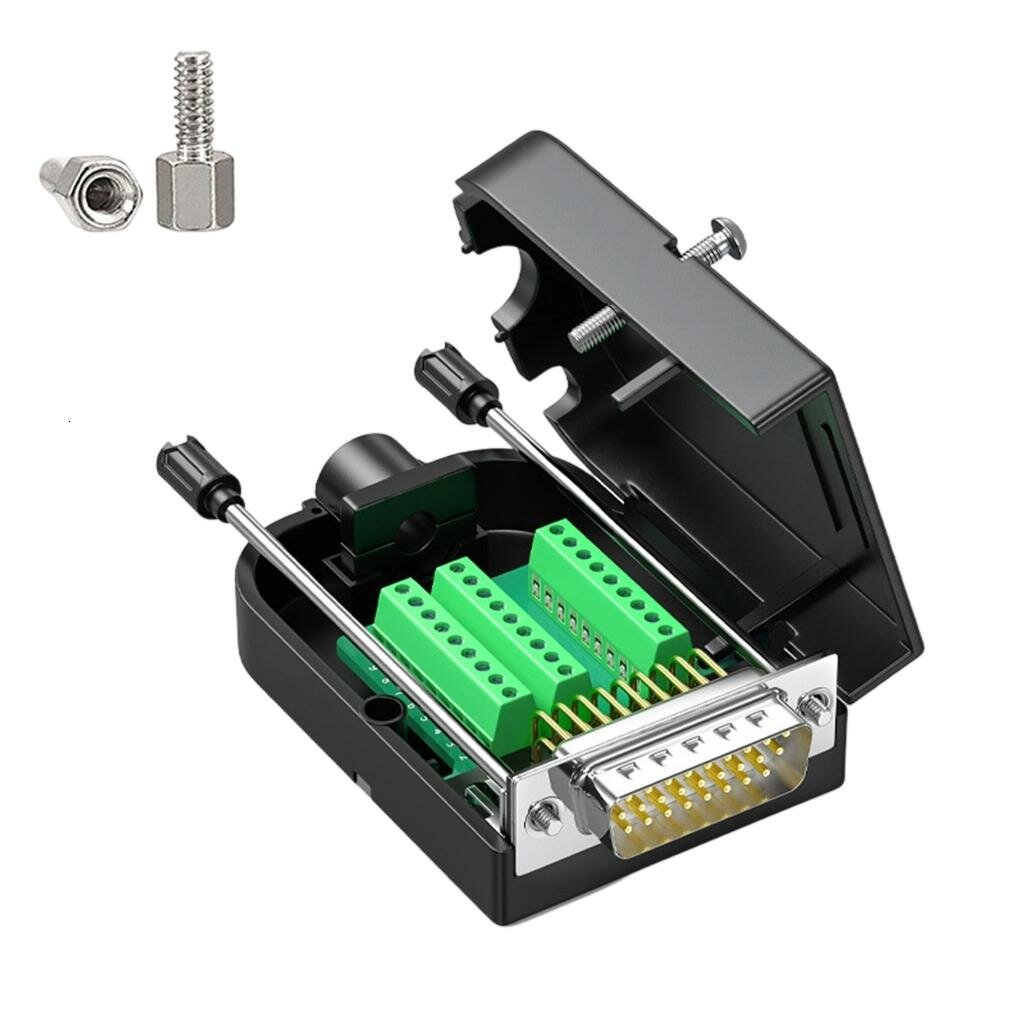 D Sub 26 Pin Solder Less Terminal Block Adapter Module For Serial Devices