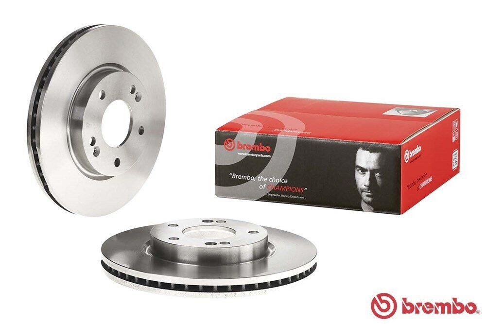 Диск тормозной вентилируемый передний BREMBO (09.9574.10) Prime Standard