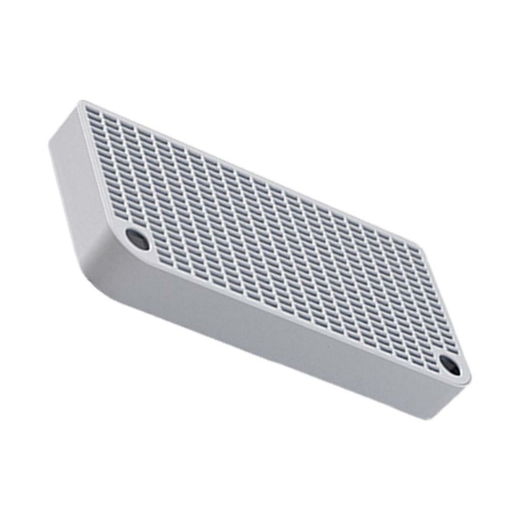 Лоток для кошек с решеткой и двойным слоем, Светло-серый