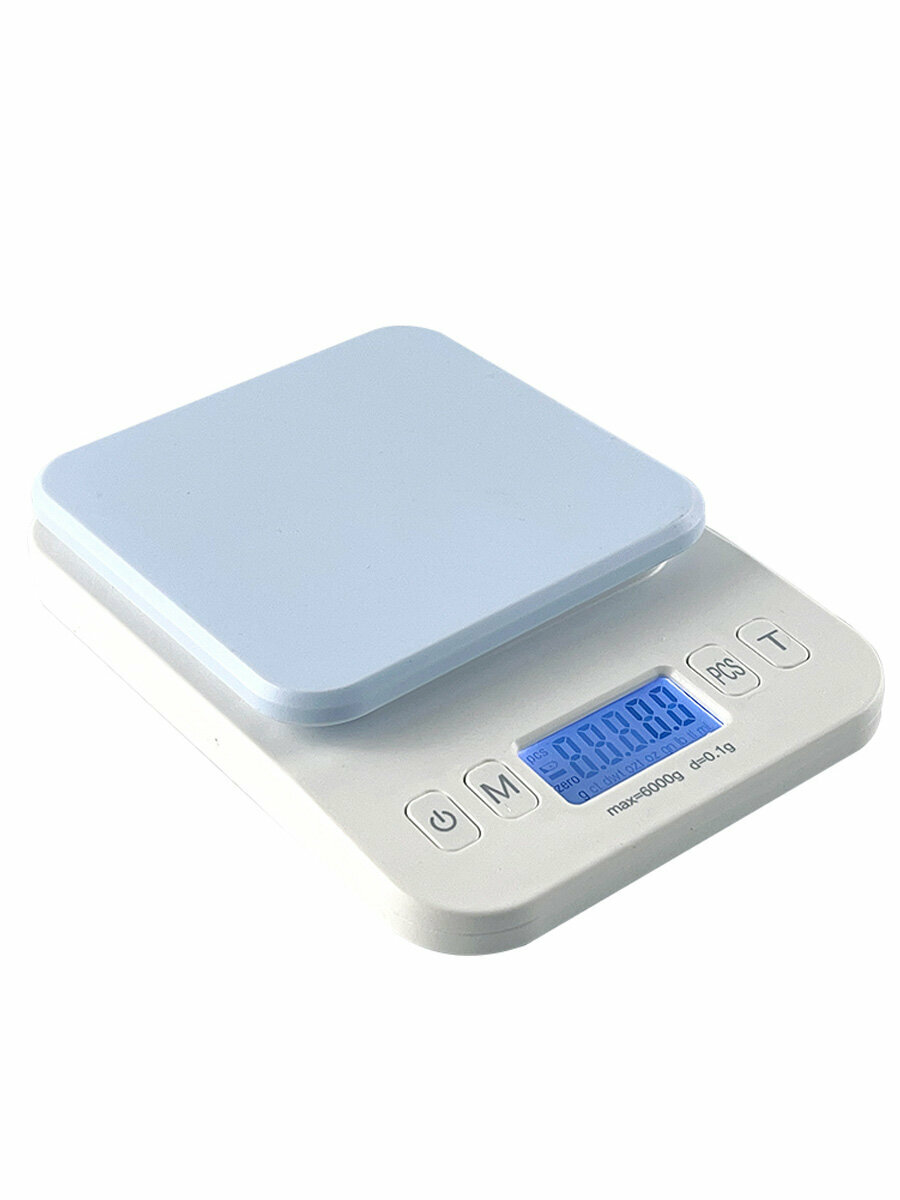 Кухонные весы Kit Life Electric Kitchen Scale (K5088) White/Blue
