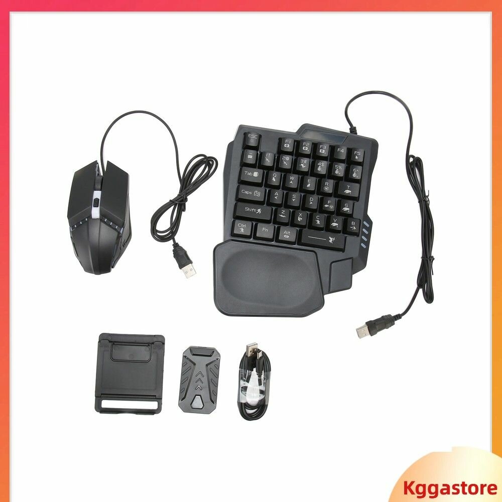 4 в 1 мобильная игра Combo Pack, мобильный геймпад. Контроллер, игровая клавиатура, мышь конвертер для Android