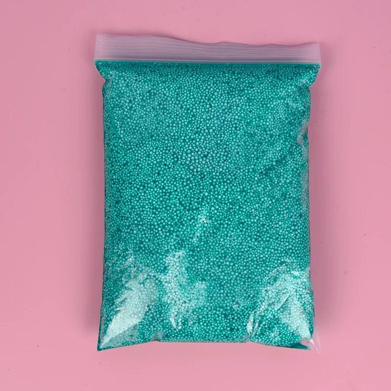 Изумрудно-зеленая снежная глина для творчества, 100г, нетоксичная, подходит для детских поделок