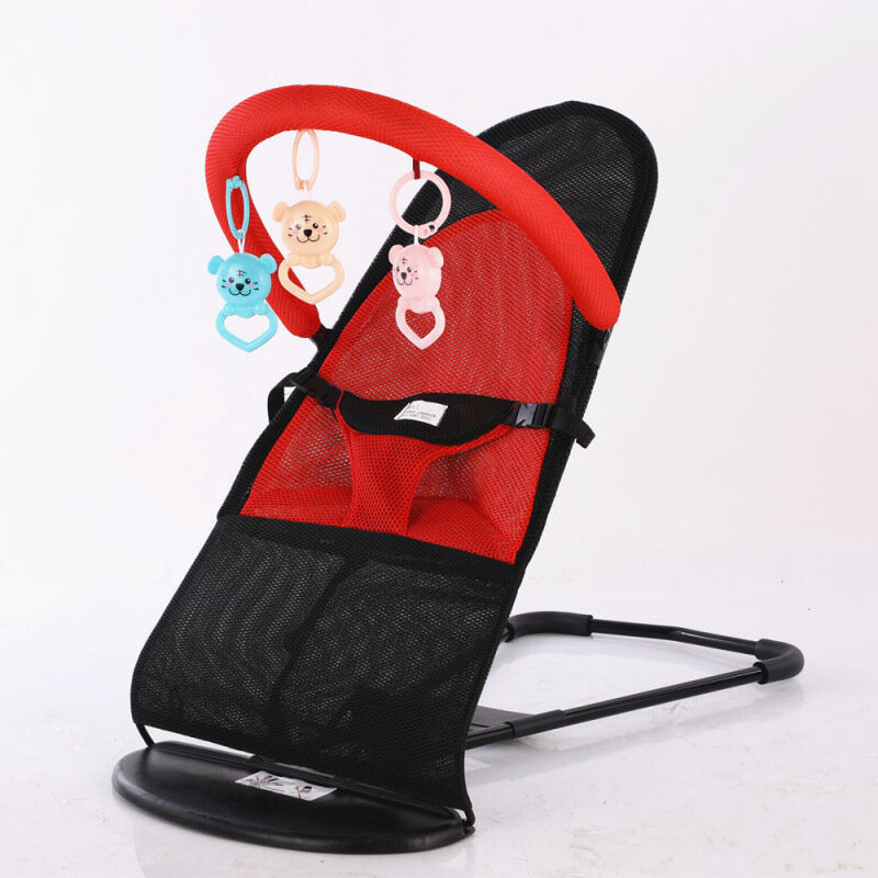 Детское кресло-качалка, успокаивающее кресло-люлька, раскладное регулируемое кресло-качалка, универсальное для всех сезонов, продажа напрямую от производителя