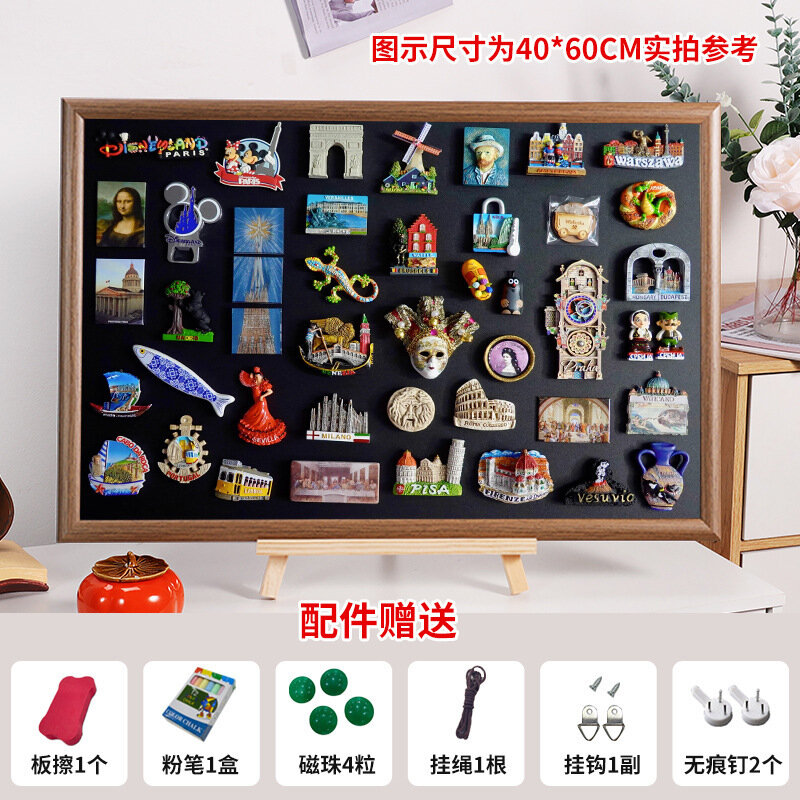 Магнитная маленькая доска для дома, магнитная наклейка на холодильник, доска для отображения, доска для хранения зерна, магнитная рамка