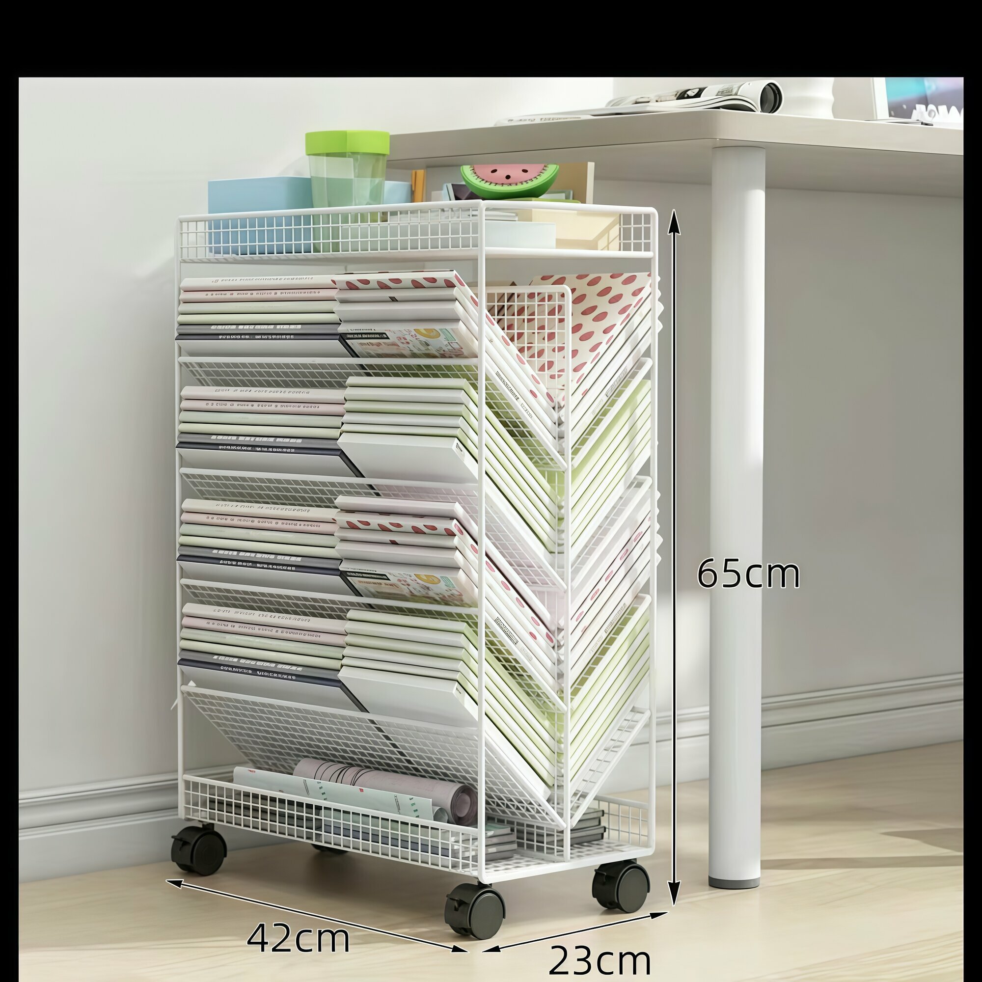 Шкаф книжный "Китайская традиция", 42×22×65cm，Первая картинка，двусторонний