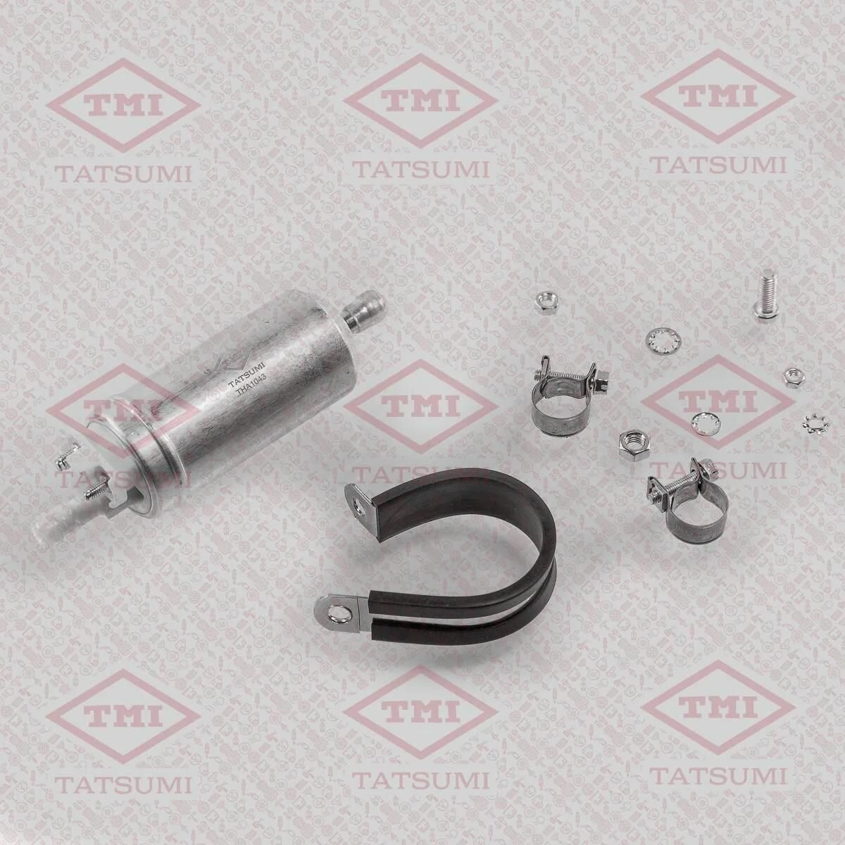 Бензонасос электрический TATSUMI Alfa Romeo 33, 75, 90, Spider 76-, Audi 80 86-, BMW 3, 5, 7 76-, Ford Escort, Fiesta, Scorpio 85- (THA1043)