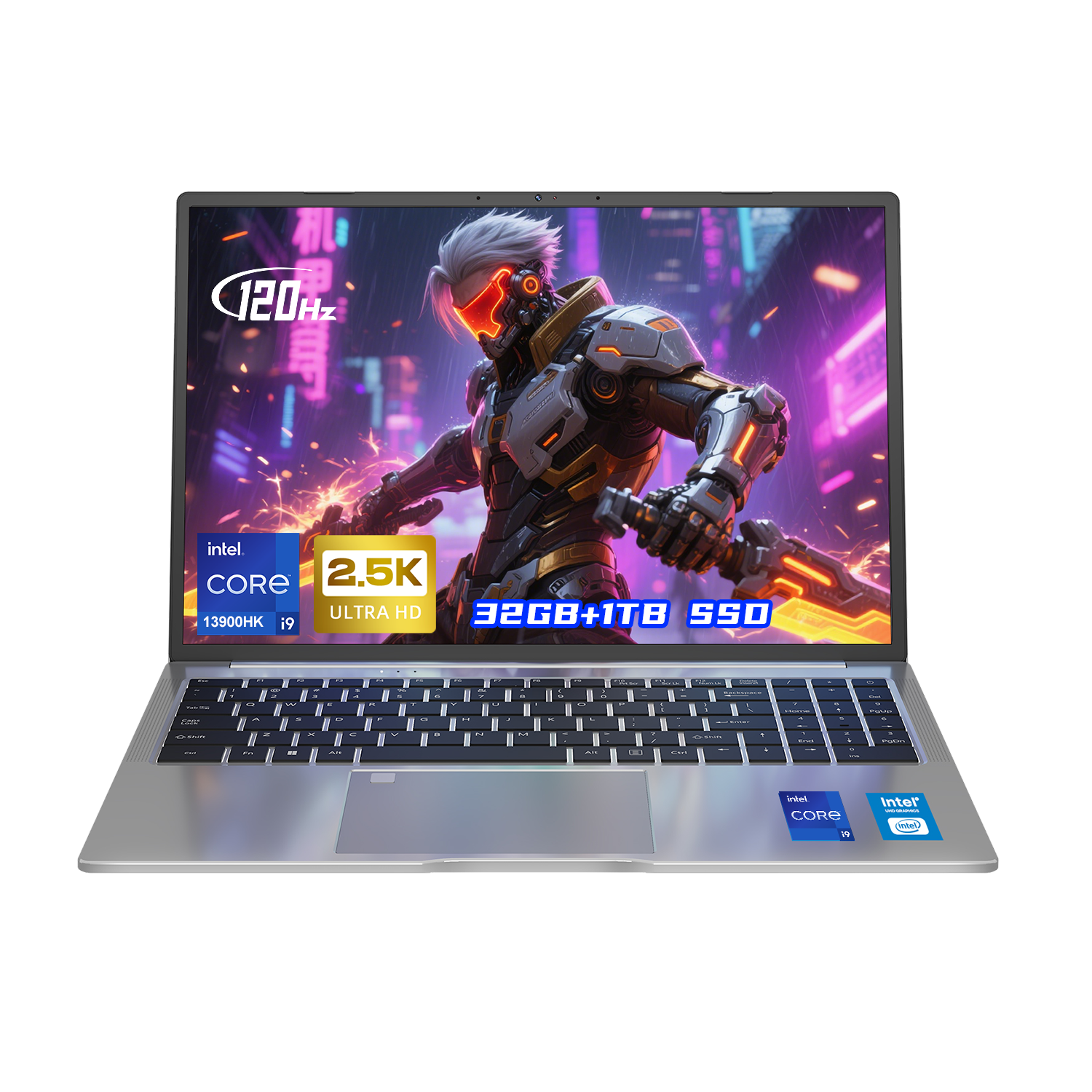N16 PRO-I9-13900HK, RAM 32 ГБ, SSD 1024 ГБ, Intel Iris Xe Graphics, Windows 11 Pro Русская раскладка