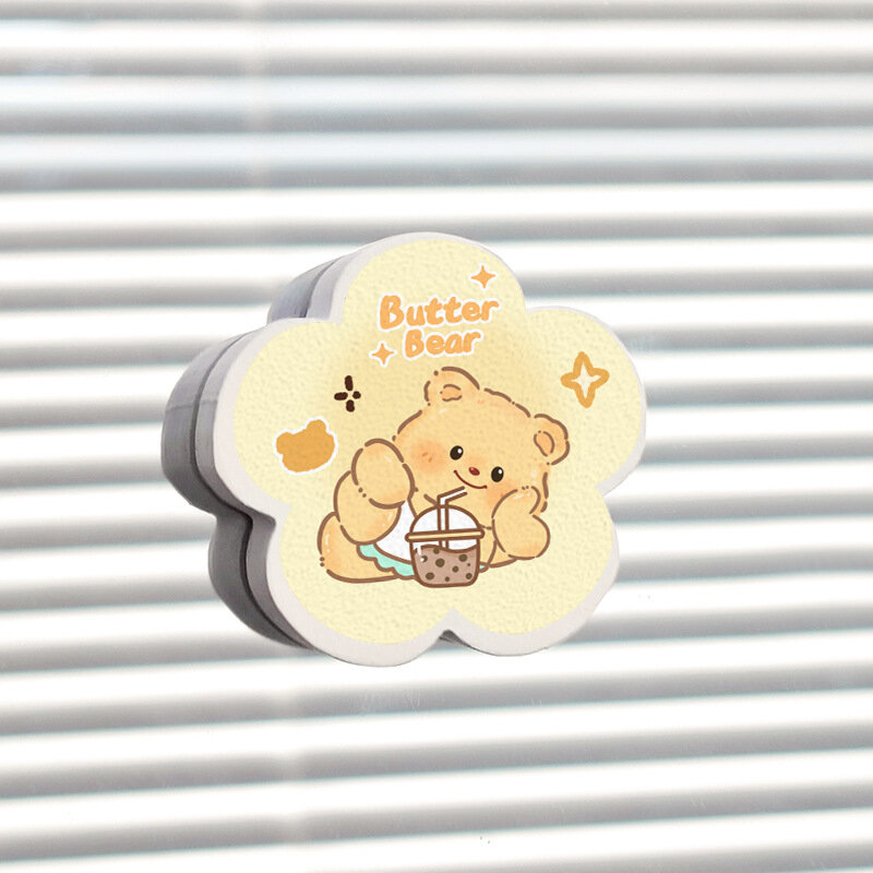 Магический инструмент для очистки зеркал с мультяшным дизайном для дома, губка для чистки смесителей в ванной, без остатков, магический очиститель для удаления накипи