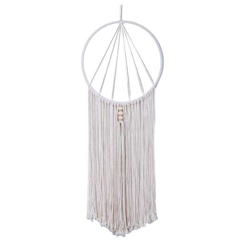 Гобелен Ручной Работы, Висящий На Стене, Хлопчатобумажная Веревка, Ловец Снов, Гобелен для Дивана