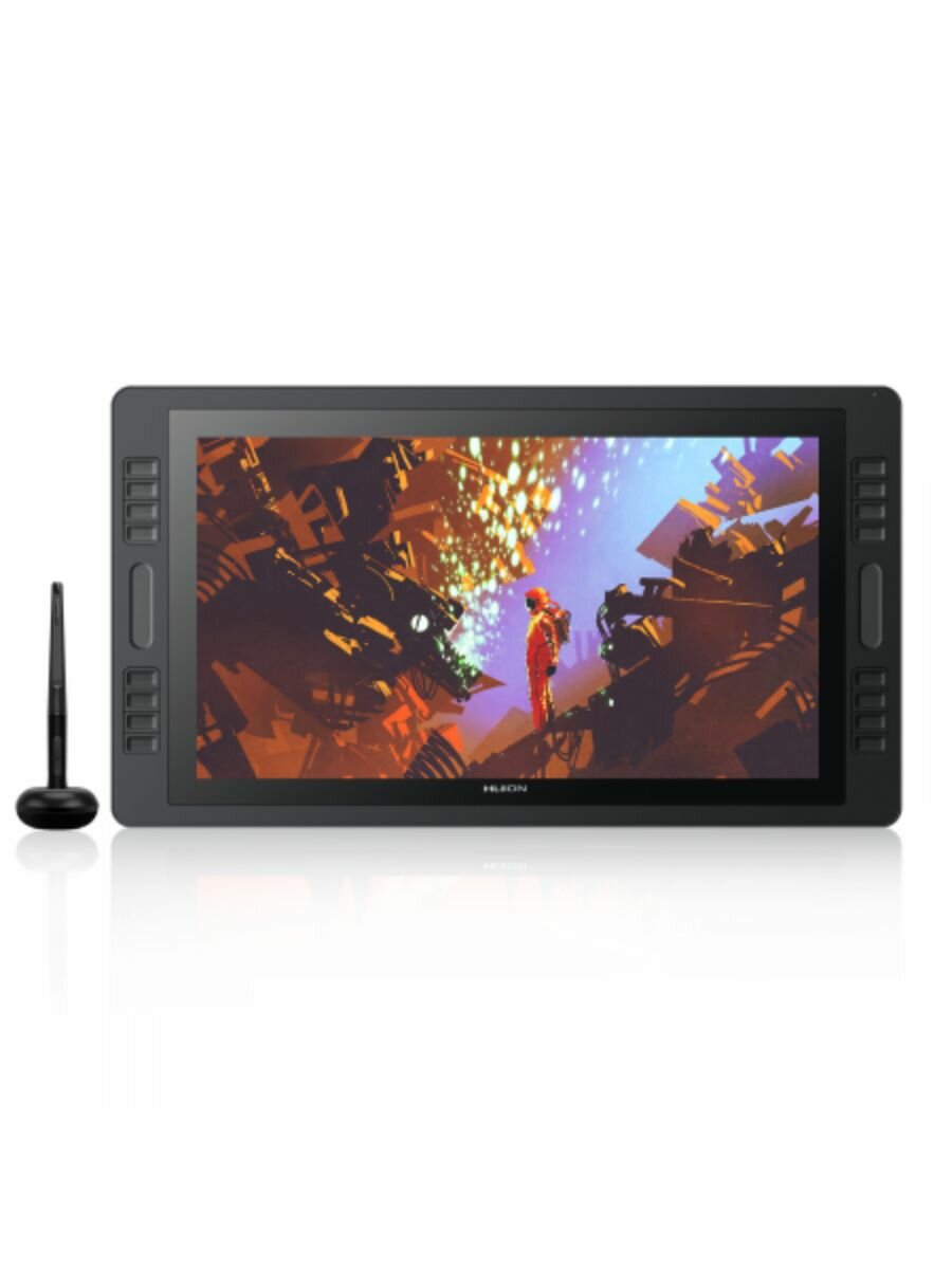 Графический монитор HUION Kamvas Pro 20, чёрный, официальная гарантия