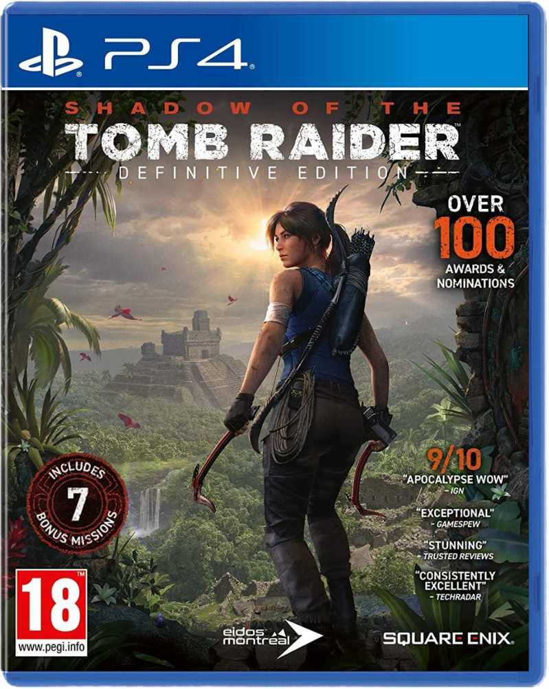 Игра Shadow of the Tomb Raider, PlayStation 4, PlayStation 5, Полностью на русском языке