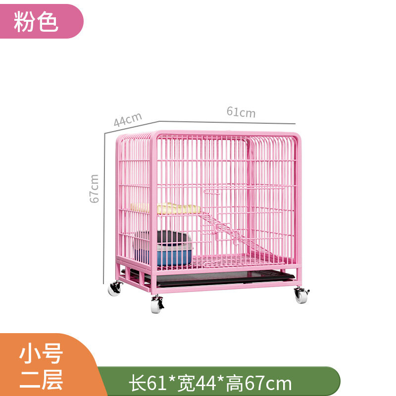 Клетка для кошек Villa, очень большая, свободное пространство, домашняя клетка для кошек, двухъярусная с туалетом, домик для кошек