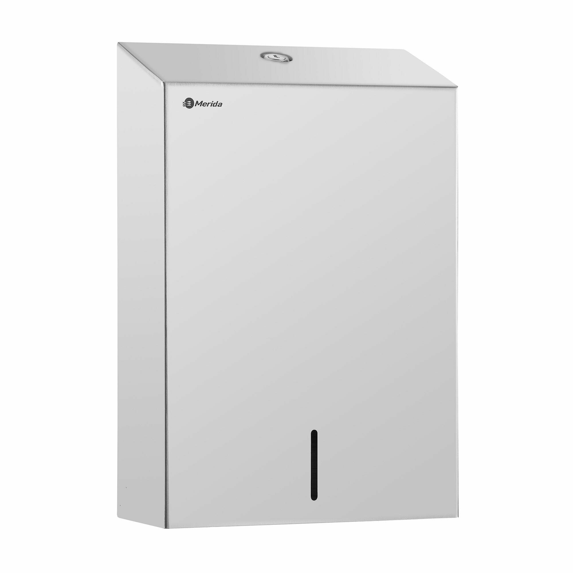 Диспенсер для бумажных полотенец Merida Stella R ASP106. R цвет Нержавеющая сталь