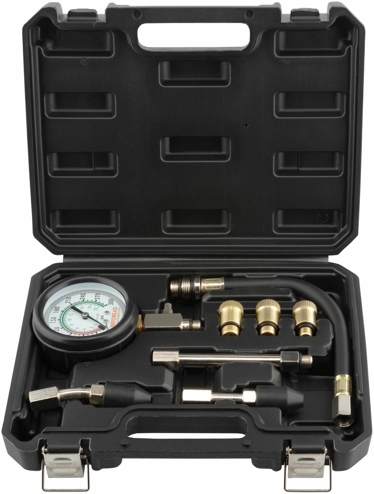 Универсальный компрессометр для бензина 8 предметов АвтоDело 40106