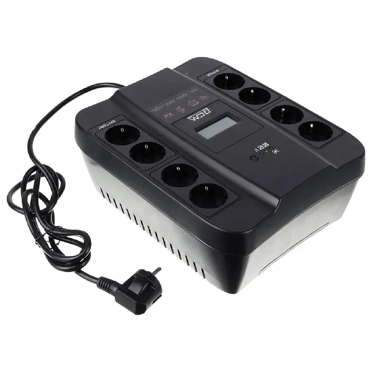 Источники бесперебойного питания Powercom Spider SPD-750U LCD, черный