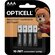 Батарейки AAA OPTICELL Basic 4шт 6051002 щелочной алкалиновый элемент, широкий т...